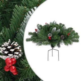340541 vidaXL Umělý vánoční stromek na cestu zelený 40 cm PVC