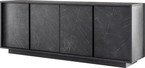 XXXLutz ŠIROKÁ KOMODA, antracitová, 180/79/43 cm MID.YOU - Online Only komody - 001844006002