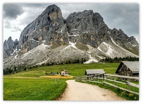 Obraz - V rakouských horách (70x50 cm)