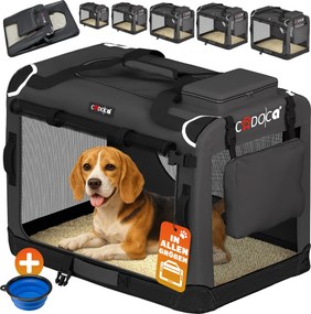 Box pro psa skládací L 70x52x50cm antracitová