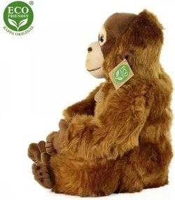 RAPPA Plyšový orangutan 27 cm / ECO-FRIENDLY / od 0 měsíců