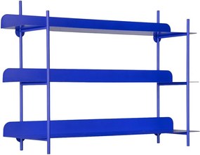 Modrá patrová kovová police 60 cm Cool Retro – PT LIVING