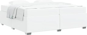 Rám postele Bílá 200 x 200 cm PVC 3399251