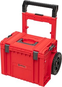 QBRICK SYSTEM PRO Cart 2.0 Red Ultra HD - Box na nářadí s kolečky