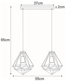 Závěsné svítidlo K-4002 z řady MARKO