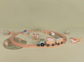 Little Dutch Dřevěná vláčkodráha Farma