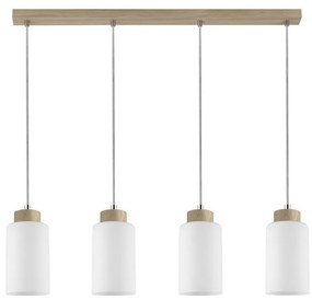 Spot-Light 1720474 - Lustr na lanku BOSCO 4xE27/60W/230V