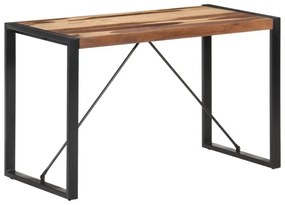 Jídelní stůl 120 x 60 x 75 cm masivní dřevo vzhled sheesham,  321539 HangarStore.cz