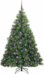 Umělý vánoční stromeček s stojanem Zelená 180 cm PE a PVC 3397789