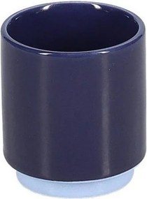 Tmavě modrý kameninový šálek na espresso 130 ml Duo – ONA