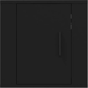 vidaXL Nástěnné TV skříňky 2 ks 40 x 34,5 x 40 cm [816643] Barva: Černá