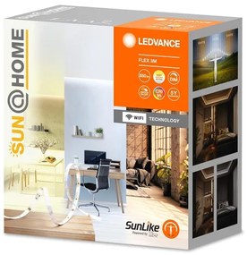 Ledvance - LED Stmívatelný pásek SUN@HOME FLEX 3m LED/13,5W/230V Wi-Fi CRI 95