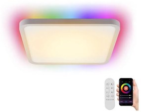 Immax Neo | Immax NEO 07168-W40-LED RGB+CCT Stmívatelné svítidlo 50W/230V Wi-Fi Tuya bílá+DO | IM1183