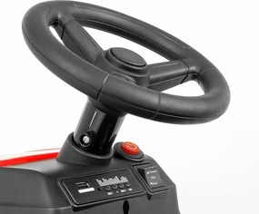 Elektrický traktor s přívěsem Rolly červený