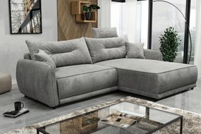 XXXLutz ROHOVÁ SEDAČKA, textil, šedá MID.YOU - Sedací soupravy - 001574006806