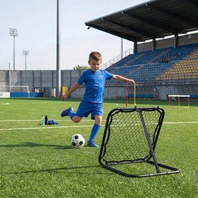Costway Fotbalová odrazka s 5 nastavitelným úhlem a 4 zemní kotvy