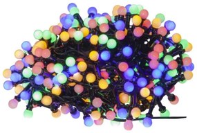 Eglo -LED Venkovní vánoční řetěz BERRY MINI 300xLED/8 funkcí 11m IP44 multicolor