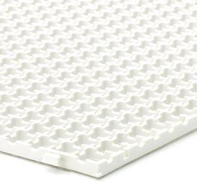 Plastová dlažba Linea Flextile 39,5 x 39,5 x 0,8 cm, bílá