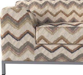 Potah na pohovku IKEA  Kramfors 3-místná barva béžová látka pletený vzor, vzorované