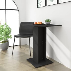 vidaXL Bistro stolek 60 x 60 x 75 cm dřevotříska [802102] Barva: Černá