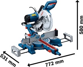 Bosch GCM 254 D Professional 0 601 B53 000