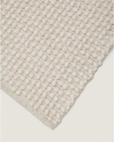 Krémový ručně tkaný běhoun s příměsí bavlny 70x140 cm Mascarell – Kave Home