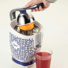 Ariete Juicer Capri bílá / Odšťavňovač citrusů / 85 W / 0,6 l / kov