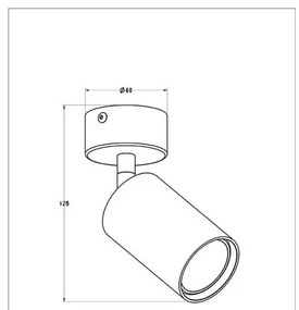 Zuma Line Nástěnné svítidlo TORI SL3, v. 12,8 cm Barva: Bílá