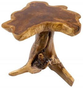 Root konferenční stolek hnědý 40 cm