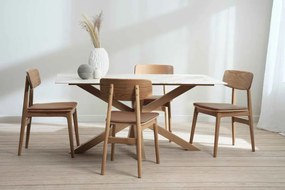 Designová jídelní židle Harper II přírodní