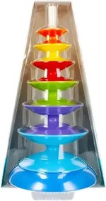 BAM BAM Navlékací pyramida 35 cm / od 6 měsíců / plast