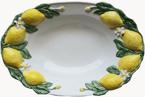 Ručně malovaný servírovací talíř Lemon
