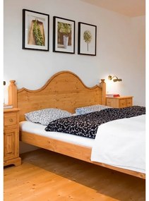 Dřevěná postel rustical 00604 - unis-n