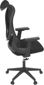 Ergonomická kancelářská židle SOSA - černá síťovina