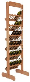 Stojan na víno 635 - Dřevěný stojan na 24 lahví vína