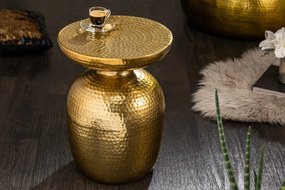Noble Home Zlatý odkládací stolek Orient