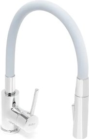 Dřezová baterie Ceramia S-Line Pro se silikonovým ramínkem šedá/chrom SIKOBSLPRO290S2F