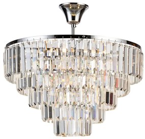 Brilagi - Přisazený lustr CRYSTAL 5xE14/40W/230V lesklý chrom
