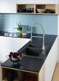 Hansgrohe Cento, páková kuchyňská baterie XXL, Semi-Pro, 2jet, chromová, HAN-14806000