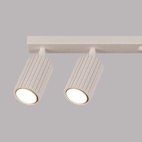 Sollux Lighting Stropní lampa KARBON 6L béžová