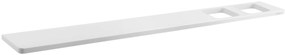 Sapho Abeline - Polička, délka 80 cm, 2 otvory, matná bílá AB802-0101