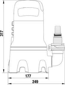 Kalové čerpadlo Gardena 9000 9040-20