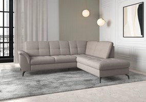 XXXLutz ROHOVÁ SEDAČKA, textil, šedohnědá Sit & More - Sedací soupravy - 000144013379