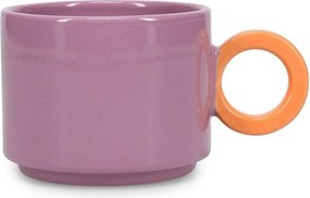 Fialový kameninový hrnek 280 ml Lou – ONA