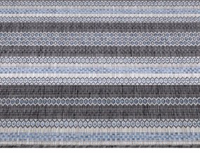 Vopi | Kusový venkovní koberec Sunny 4411 black - 240 x 340 cm