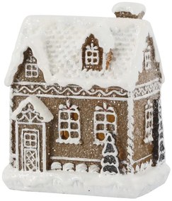 Perníková chaloupka se světýlky Gingerbread Noël LED - 8*6*10 cm