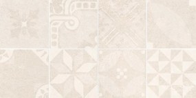 Dekor Rako Extra slonová kost 20x40 cm mat WADMB220.1