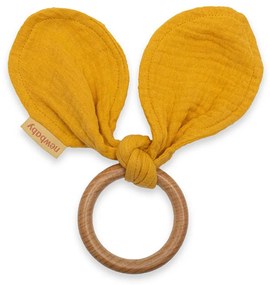 Kousátko pro děti ouška New Baby Ears mustard Barva: Žlutá