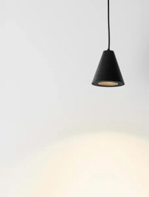 LED černá moderní svítilna Irmos