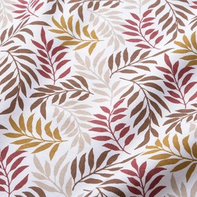 SCANquilt utěrka DEKORO větvičky hnědorezavá 50 x 70 cm